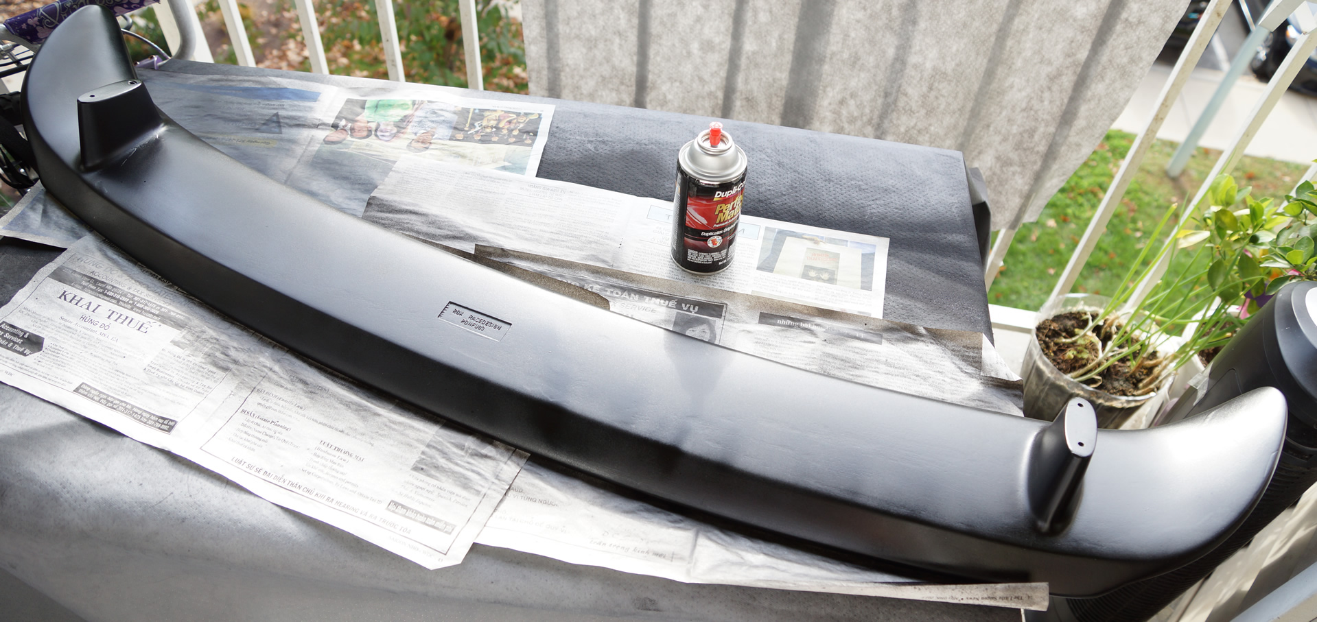 RDX Rear Spoiler For Volkswagen Eos