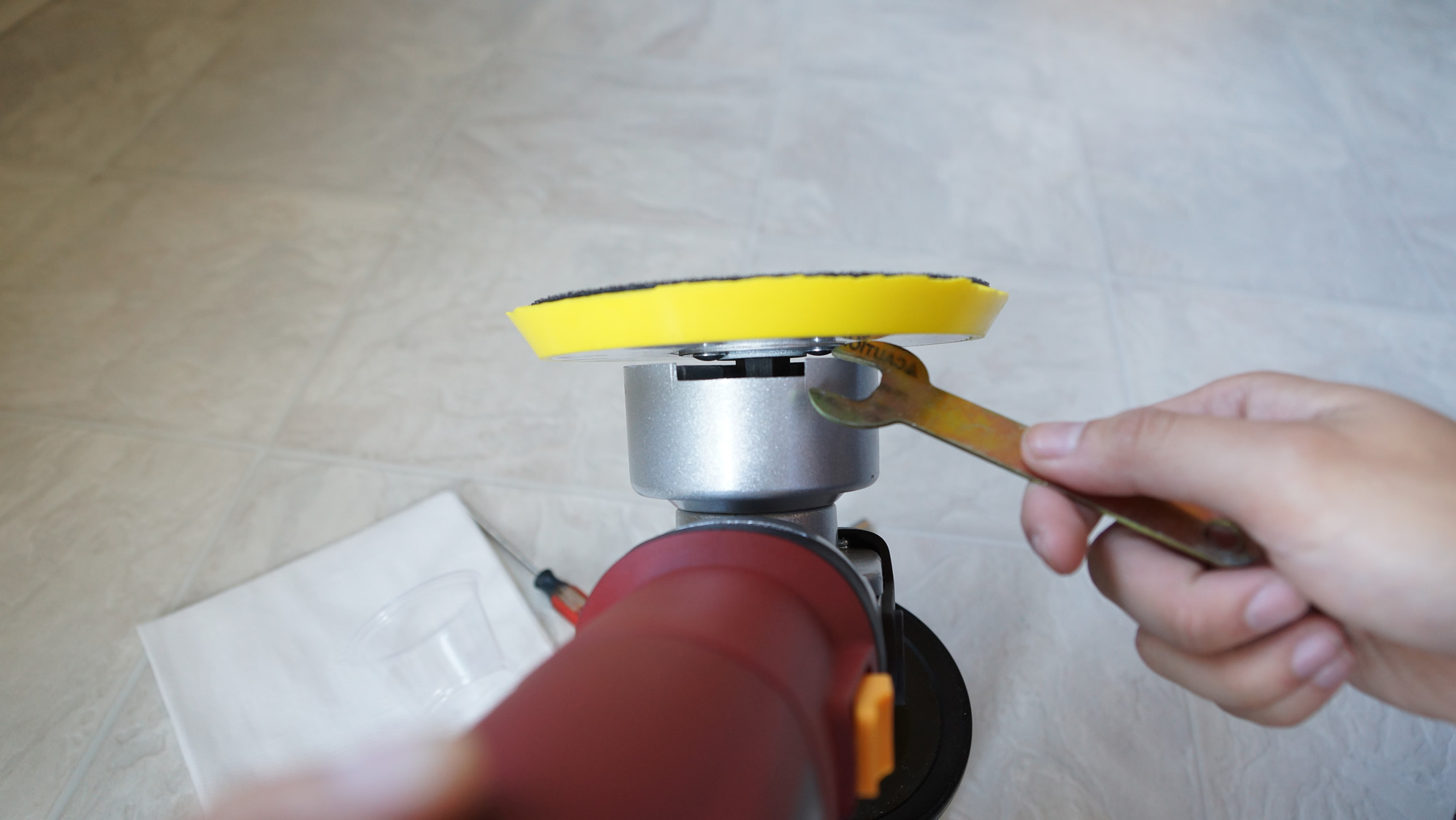 10 Steps to Replacing the Stock Grease in Harbor Freight DA Polisher
