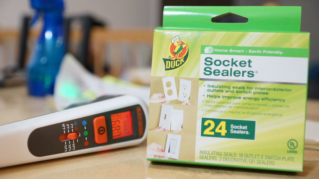 Tiny Review #1 : Using a Thermal Leak Detector to check for air draft ...