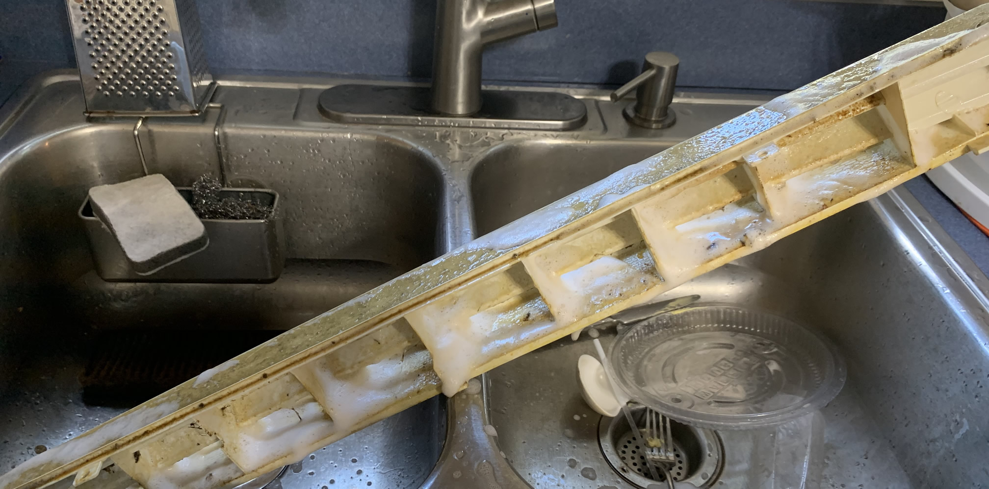 Microwave with Exhaust Fan might have an additional top air filter and ...